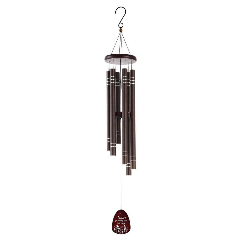 SVOPES 1067 mm Deep Tone Wind Chimes with 6-Tubes, Large Memorial Wind ...