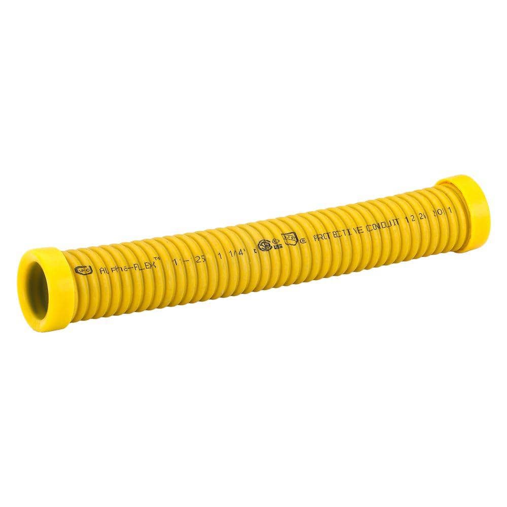 HOME-FLEX 1-1/4 in. Steel CSST Coated Protective Conduit for 3/4 in ...