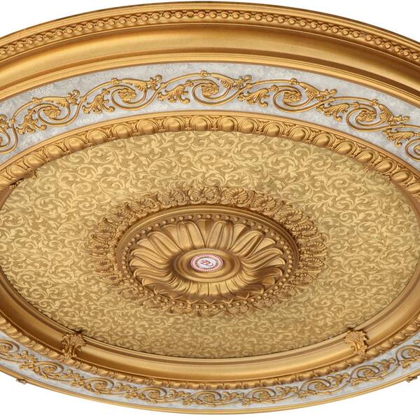 Ceiling Medallion Chandelier Molding | Shelly Lighting