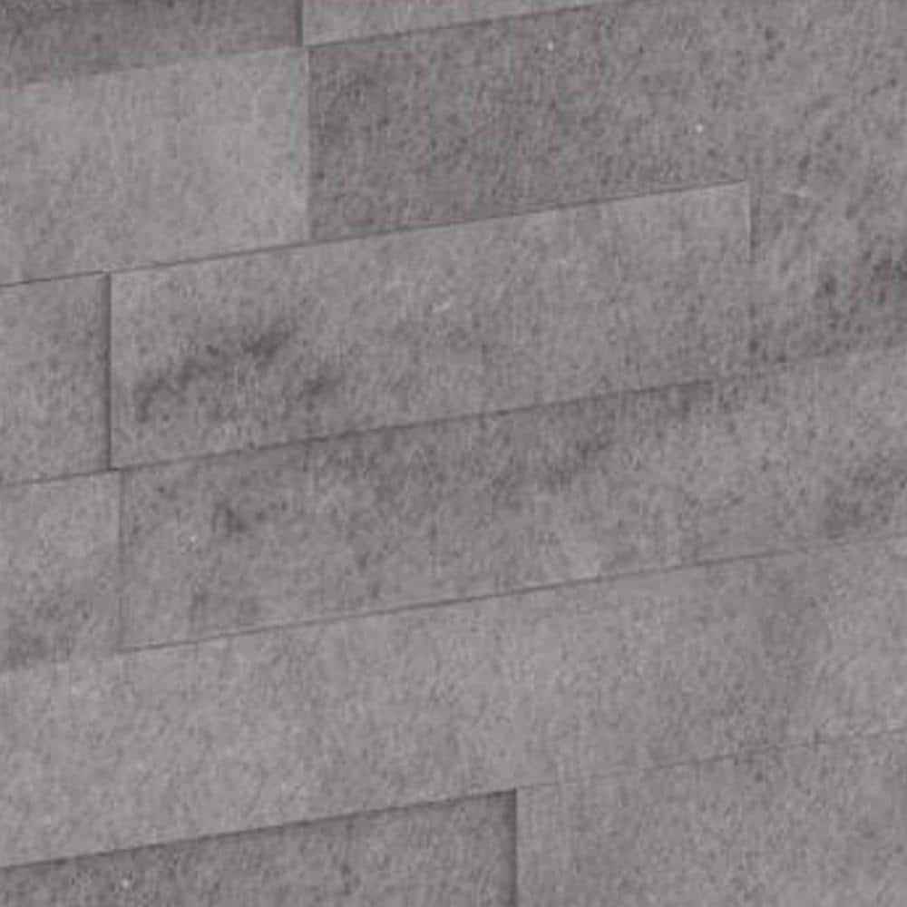 CRUZ BAY STUDIO Cliffside Panel 4 in. x 6 in. Lunar Honed Marble Tile ...