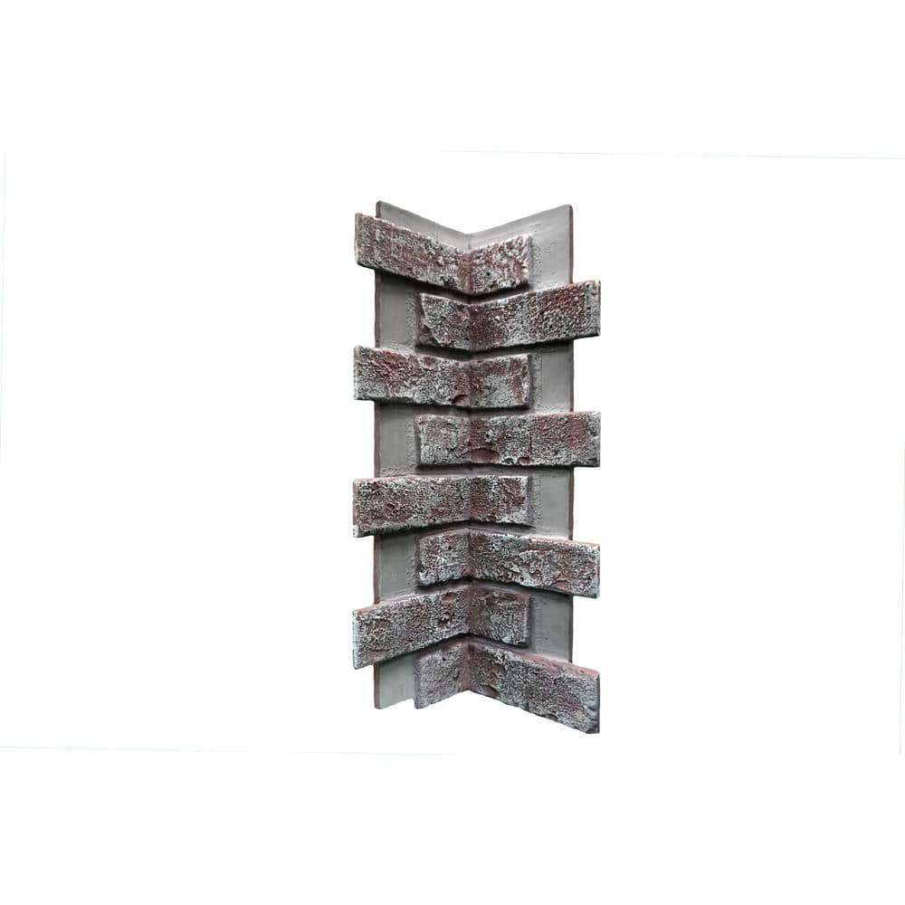 GenStone Chicago Brick 22.5 in. x 7 in. Brick Veneer Siding Inside ...