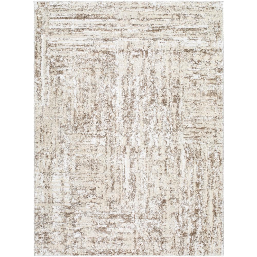 Livabliss Andorra Plus Light Beige/Light Gray Abstract 8 ft. x 10 ft ...