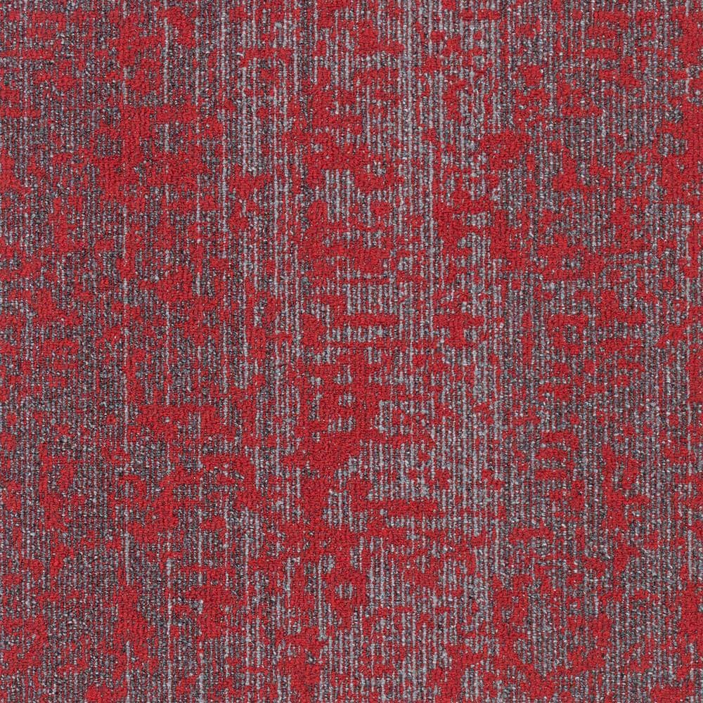 Mohawk Elite - Reflective Path - Red Commercial 24 x 24 in. Glue-Down ...