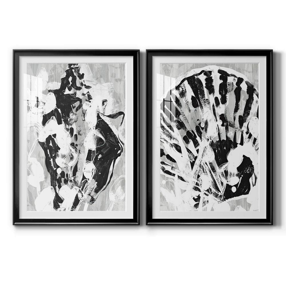 Wexford Home Ocean Inkblot I by Wexford Homes 2-Pieces Framed Abstract ...