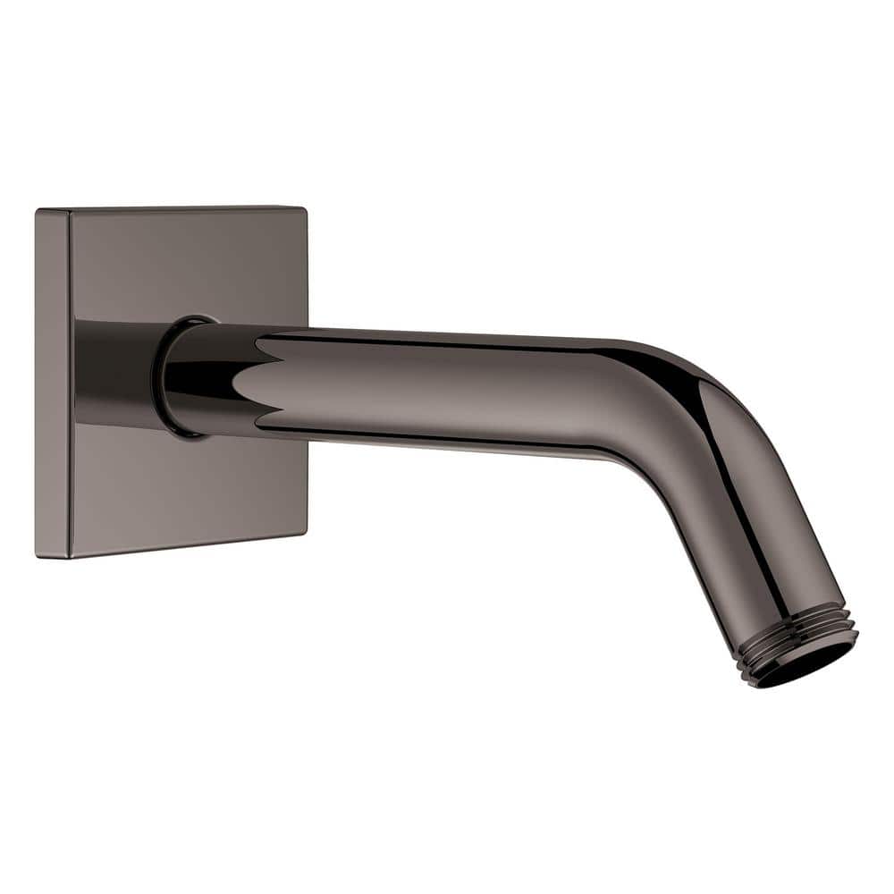 GROHE Relexa 6 in. Shower Arm in Hard Graphite 26633A00 - The Home Depot