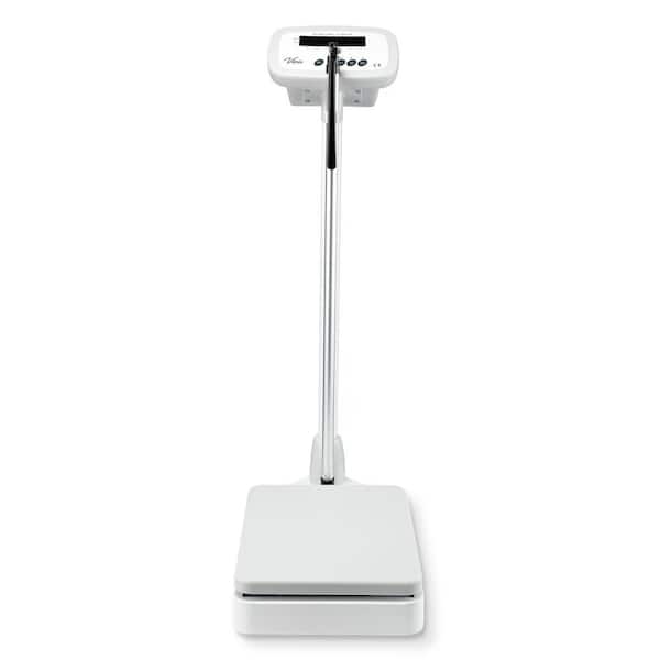 Vivacomfort 440 lbs. Capacity Digital Physician Scale with Mechanical ...