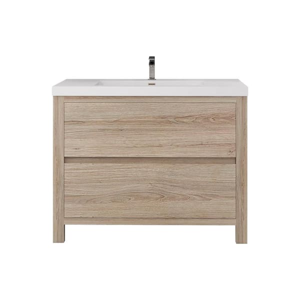 BV Better Vanity Louis 42 in. W x 20 in. D x 35 in. H Single Sink ...
