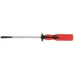 Klein Tools 3/16 in. Slotted Screw-Holding Flat Head Screwdriver with 8 ...
