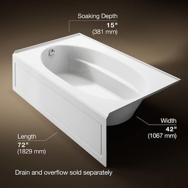 72 Inch & Up - Alcove Bathtubs - The Home Depot