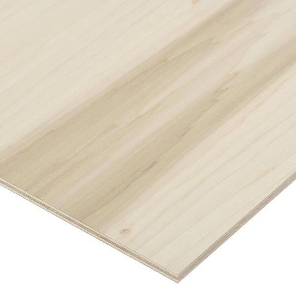 PureBond 1/2 in. x 4 ft. x 8 ft. Poplar Plywood (FSC) 3837 - The Home Depot