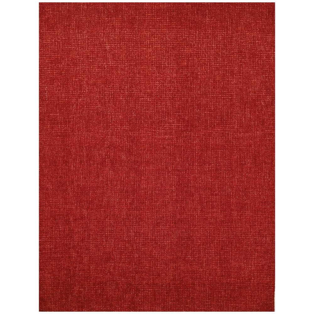 Ottomanson Agra Collection Static Design 8 ft. x 10 ft. Indoor Handmade ...