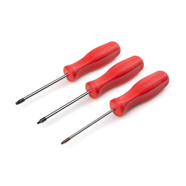 TEKTON Square Hard-Handle Screwdriver Set, 3-Piece (S1-S3) DSQ93011 ...