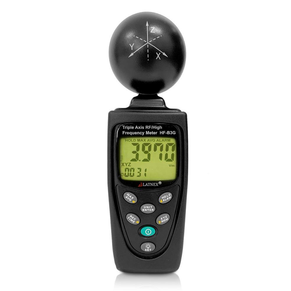 LATNEX HF-B3G Triple Axis RF/High Frequency Meter HF-B3G - The Home Depot