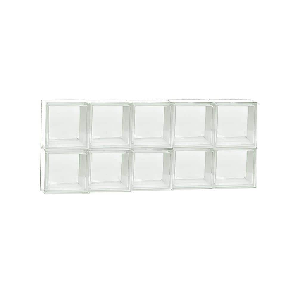 Clearly Secure 38.75 in. x 15.5 in. x 3.125 in. Frameless Non-Vented ...