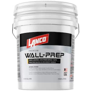 Lanco Wall-Prep 5 gal. Acrylic Latex Ultra White Interior/Exterior ...