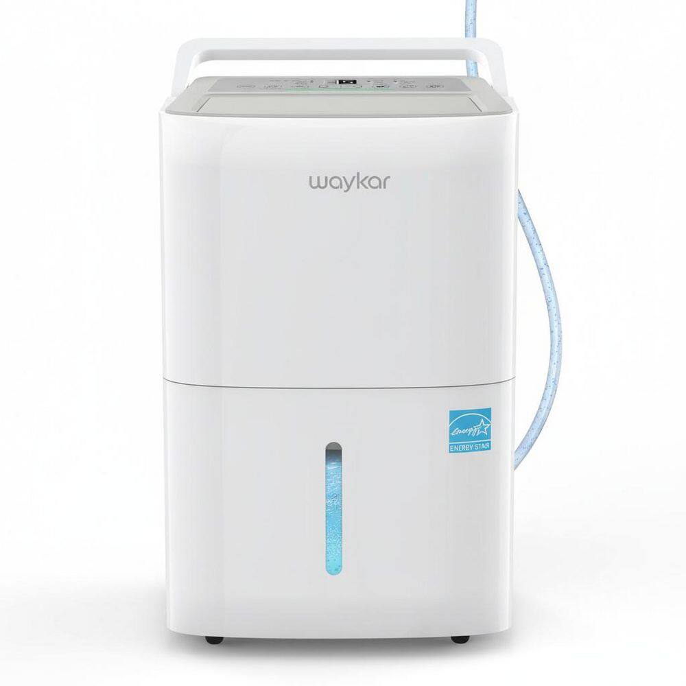 waykar 150 pt. 7,000 sq. ft. Energy Star Dehumidifier with Pump and ...
