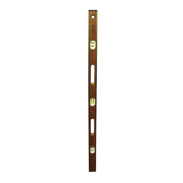 48 in. Brass Bound Mahogany Level SL12AB48