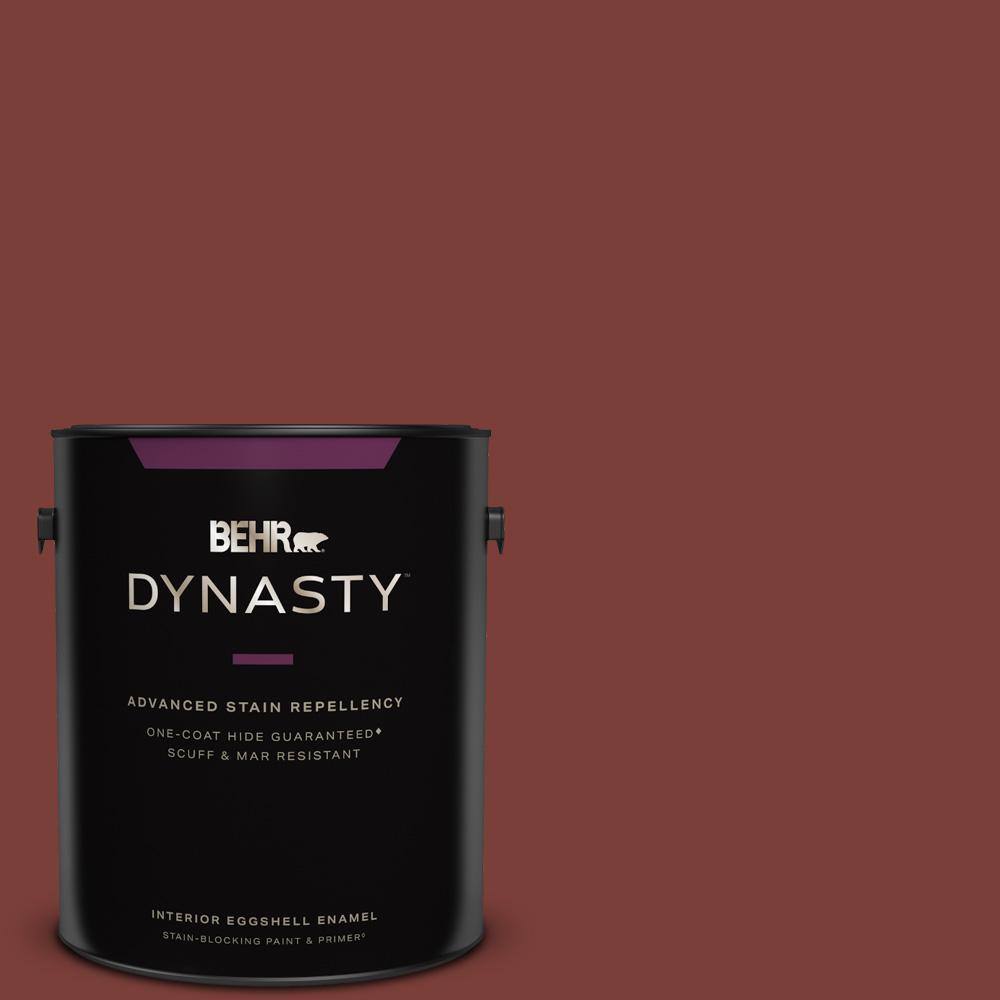 BEHR DYNASTY 1 gal. #PPU2-02 Red Pepper One-Coat Hide Eggshell Enamel ...