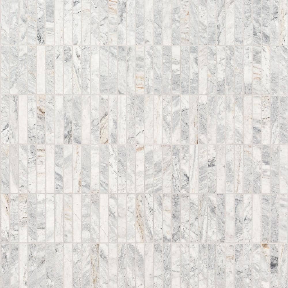 MSI Take Home Tile Sample-Capri Blue Stacked 4 in. x 4 in. x 10 mm ...