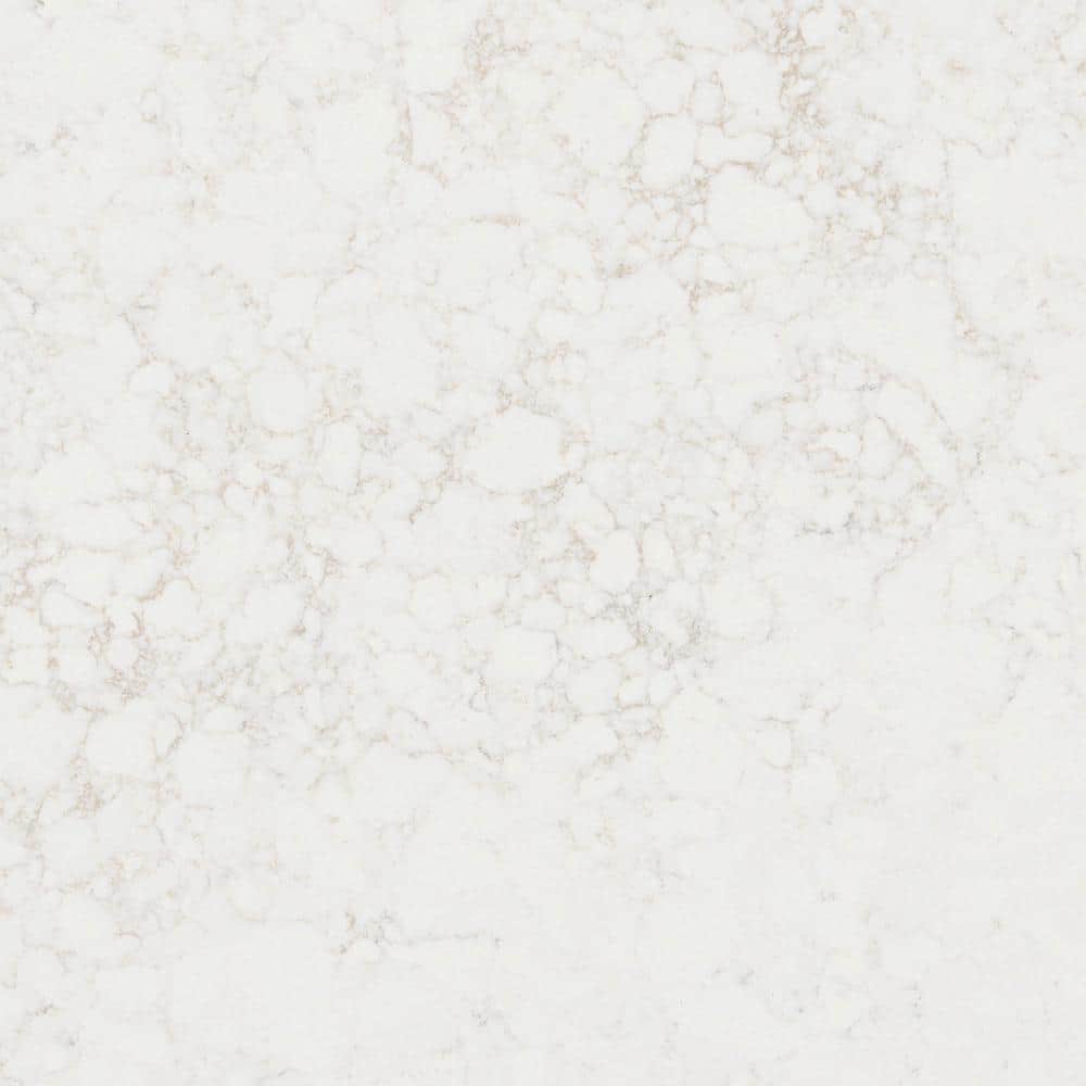 VIATERA Quartz Countertop Sample in Nebulo LX-S031-VT - The Home Depot