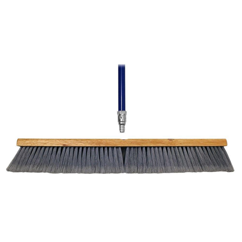 Genuine Joe Gray All-Purpose Metal Sweeper GJO30125 - The Home Depot