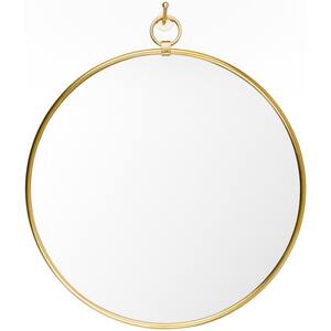 Zara 36 in. H x 32 in. W Silver Framed Decorative Mirror S00161076196 ...