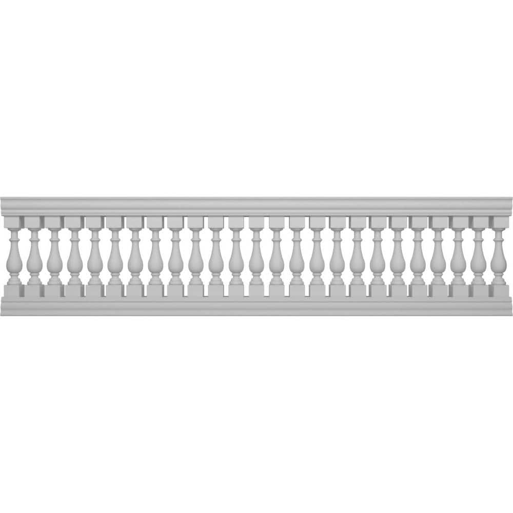 Ekena Millwork Fiberthane Traditional Balustrade 144 in. L x 37 in. H ...