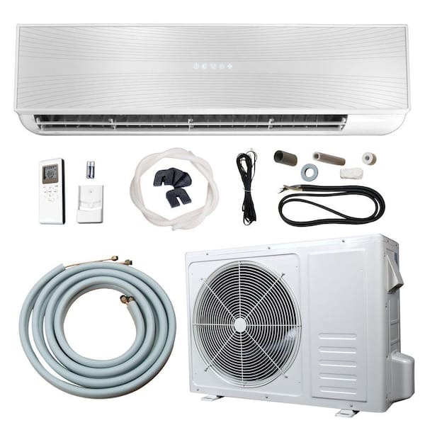 Ramsond 18,000 BTU 1.5 Ton Ductless Mini Split Air Conditioner and Heat ...