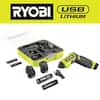 RYOBI USB Lithium Multi-Head Screwdriver with 2.0 Ah Battery and ...