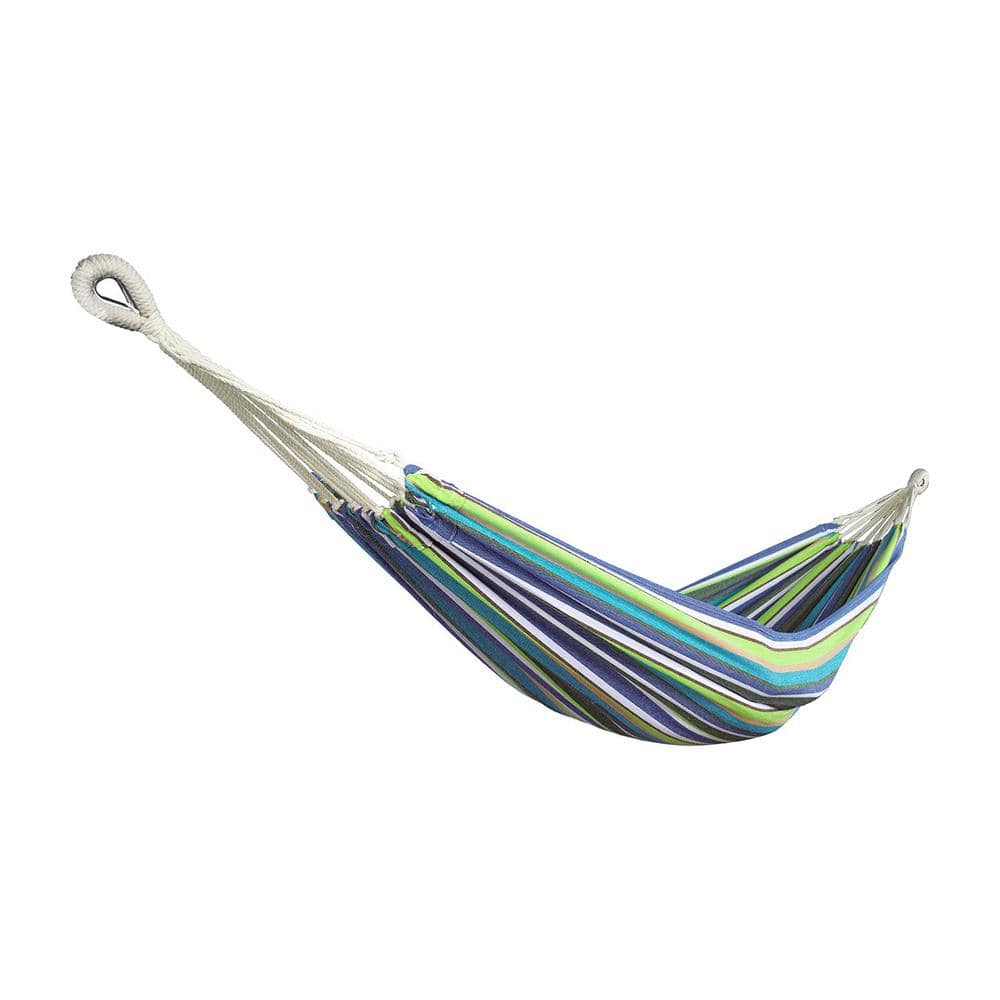 BLISS HAMMOCKS 6.5 ft Hammock in a Bag with Hand-Woven Rope Loops ...