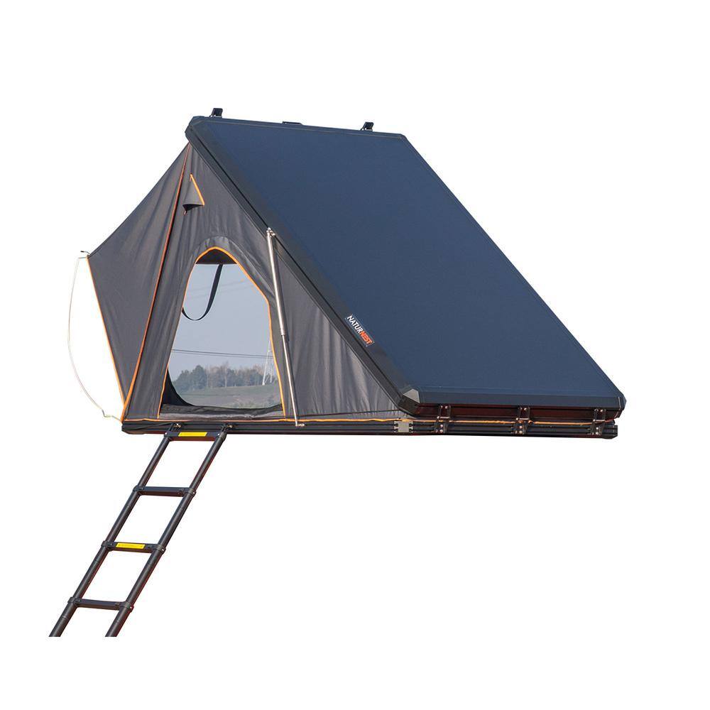 Afoxsos Aluminium Triangle Shell Camping SUV Car Roof Top Tent with ...