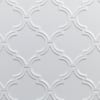 Ivy Hill Tile Vintage Lantern White 6-1/4 in. x 7-1/4 in. Ceramic Wall ...