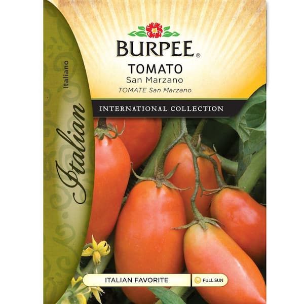 Burpee Italian Tomato San Marzano Seed 69625 - The Home Depot