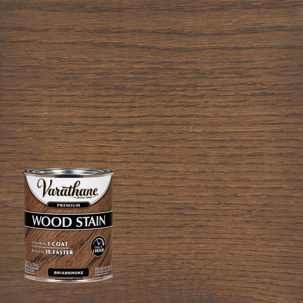 Varathane 1 qt. Briarsmoke Premium Fast Dry Interior Wood Stain (2-Pack ...