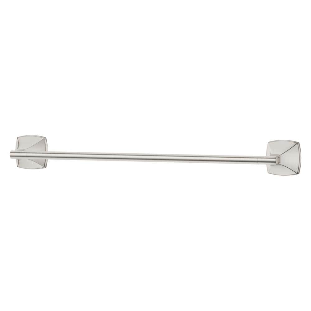 Pfister Bellance 24 in. Wall-Mount Towel Bar in Spot Defense Brushed ...
