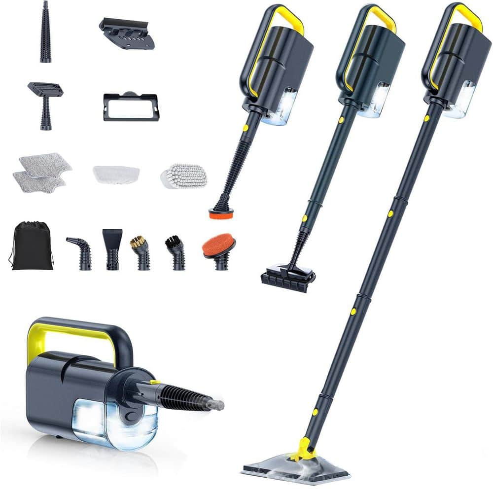 Anqtovp Commercial Corded Steam Mop Cleaner for Floor Carpet Tiles ...