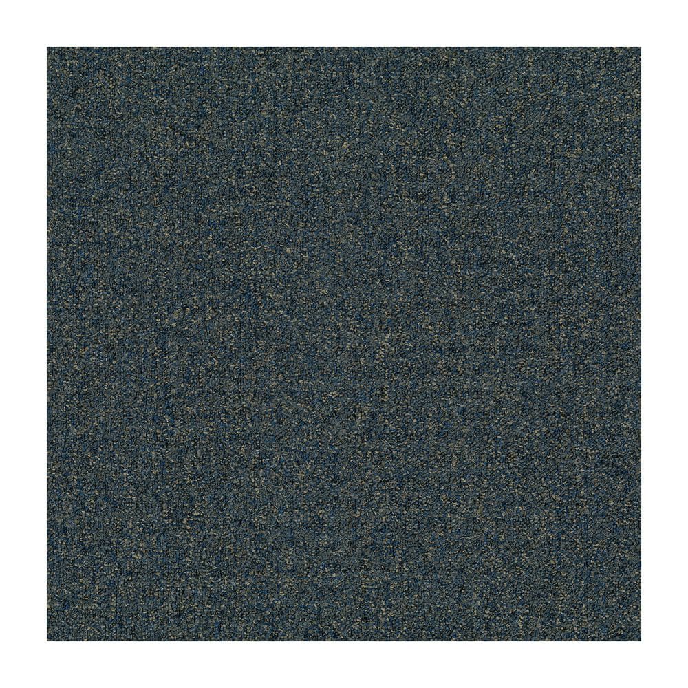 Mohawk 24 in. x 24 in. Textured Loop Carpet - Advance -Color Azure ...