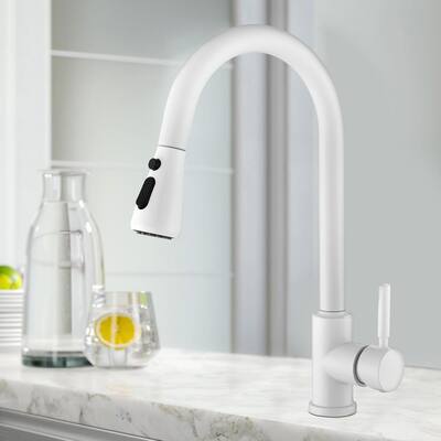 White - Kitchen Faucets - Kitchen - The Home Depot