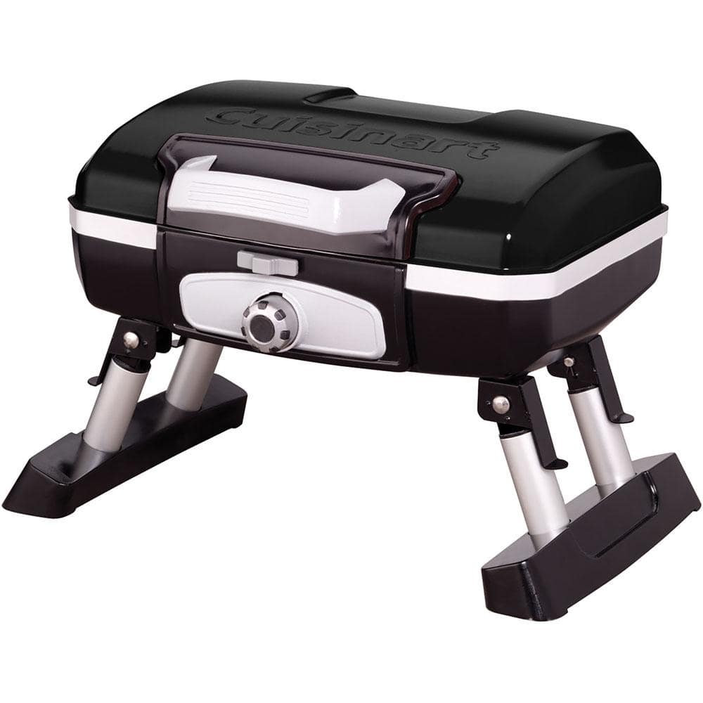 CUISINART OUTDOORS Petit Gourmet 1-Burner Tabletop Portable Propane Gas ...