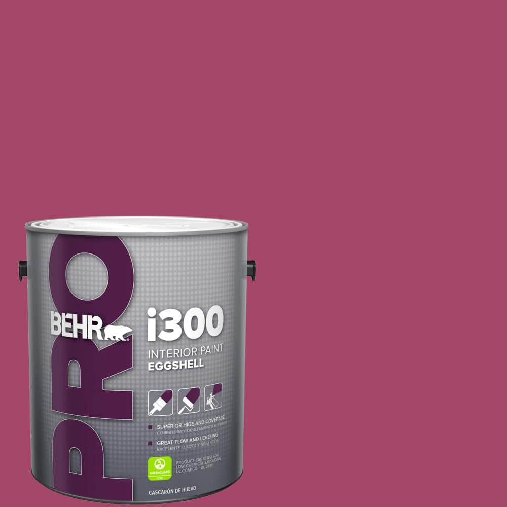 BEHR PRO 1 gal. #HDC-SM14-1 Fuschia Flair Eggshell Interior Paint ...