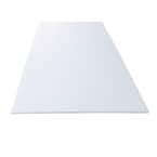 3/8 in. x 2 ft. x 4 ft. White PVC Panel 212528 - The Home Depot