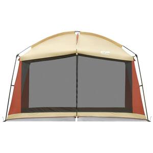 Blue Screen House 12 ft. x 12 ft. Mesh Net Wall Canopy Tent Screen ...