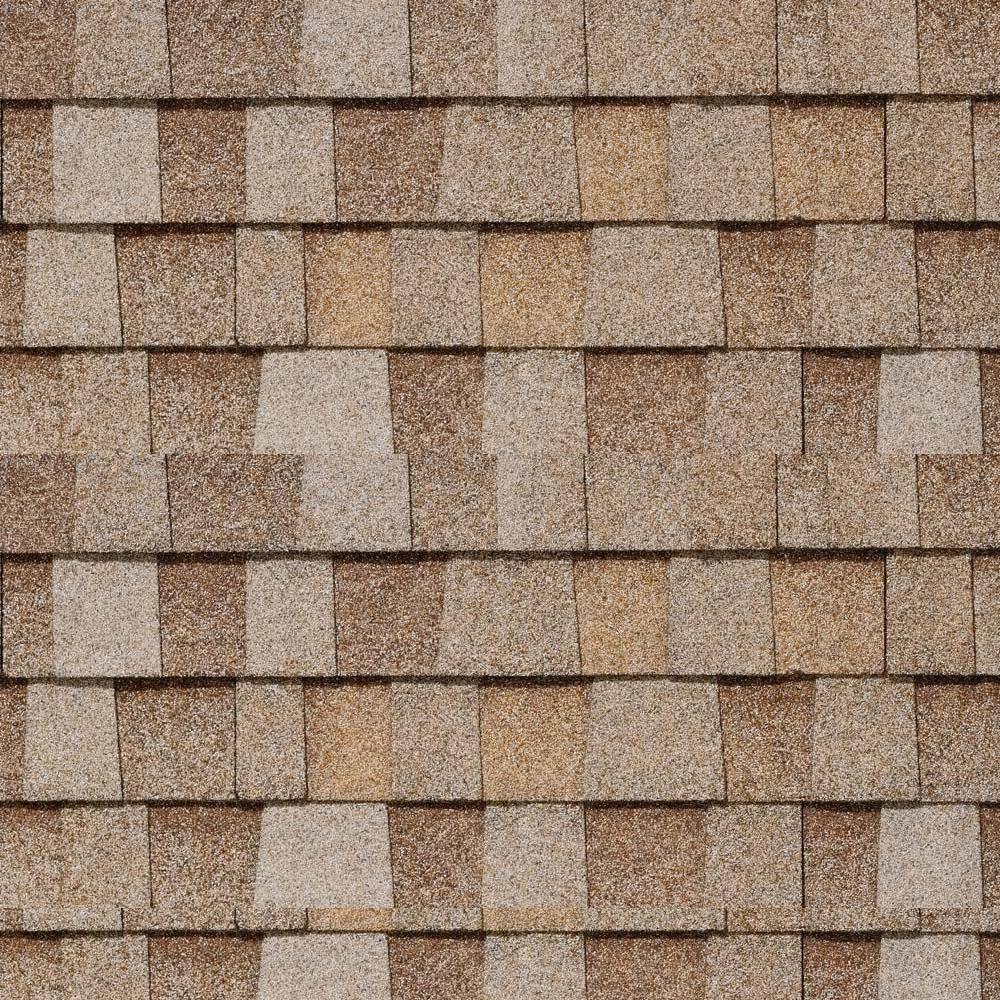 Tamko Hip and Ridge Desert Sand Hip and Ridge Cap Roofing Shingles (33. ...