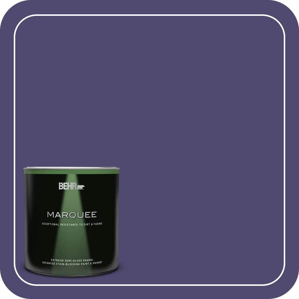 BEHR MARQUEE 1 qt. #T11-12 Harajuku Girl Semi-Gloss Enamel Exterior ...