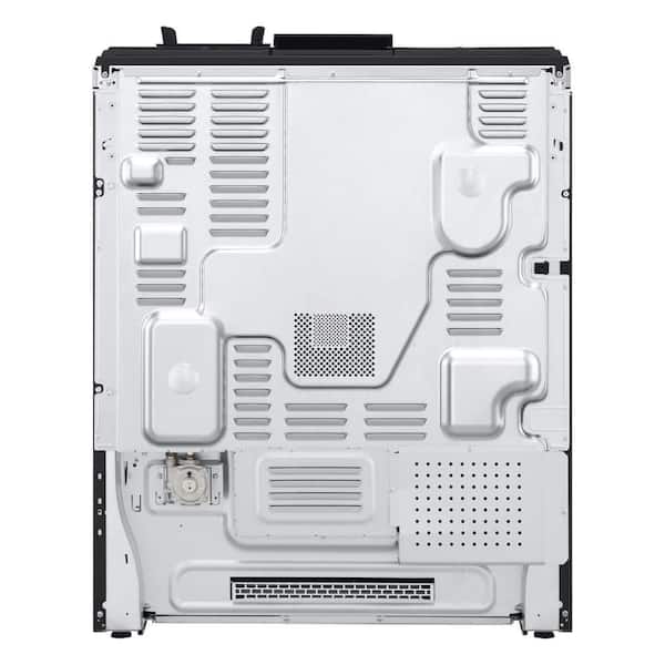 LG 6.9 cu. ft. Smart Slide-In Double Oven Gas Range with ProBake and ...