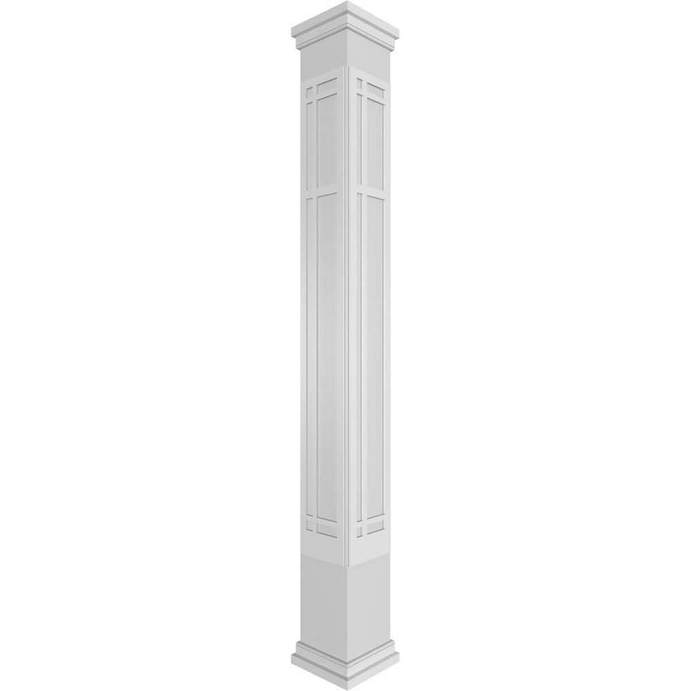 Ekena Millwork 7-5/8 in. x 8 ft. Premium Square Non-Tapered San Juan ...