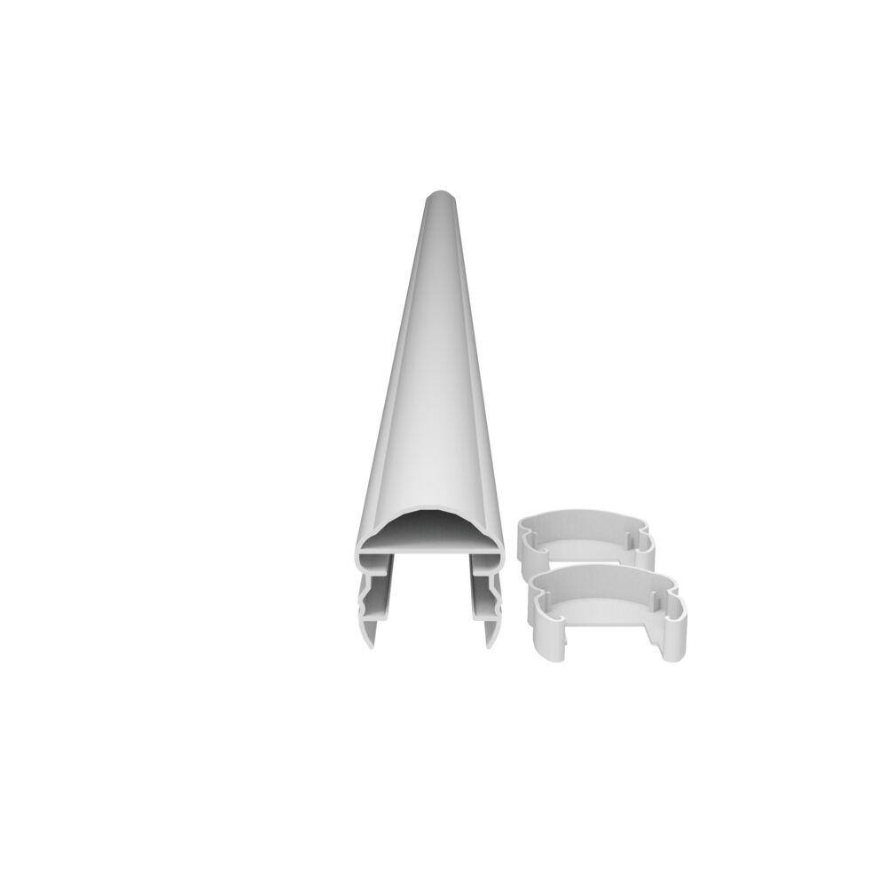 RDI Avalon 6 ft. Aluminum Oberon Top Rail in Aged Bronze 73020442 - The ...