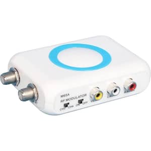 Lukyamzn Mini RCA Composite CVBS AV to HDMI Video Audio Converter ...