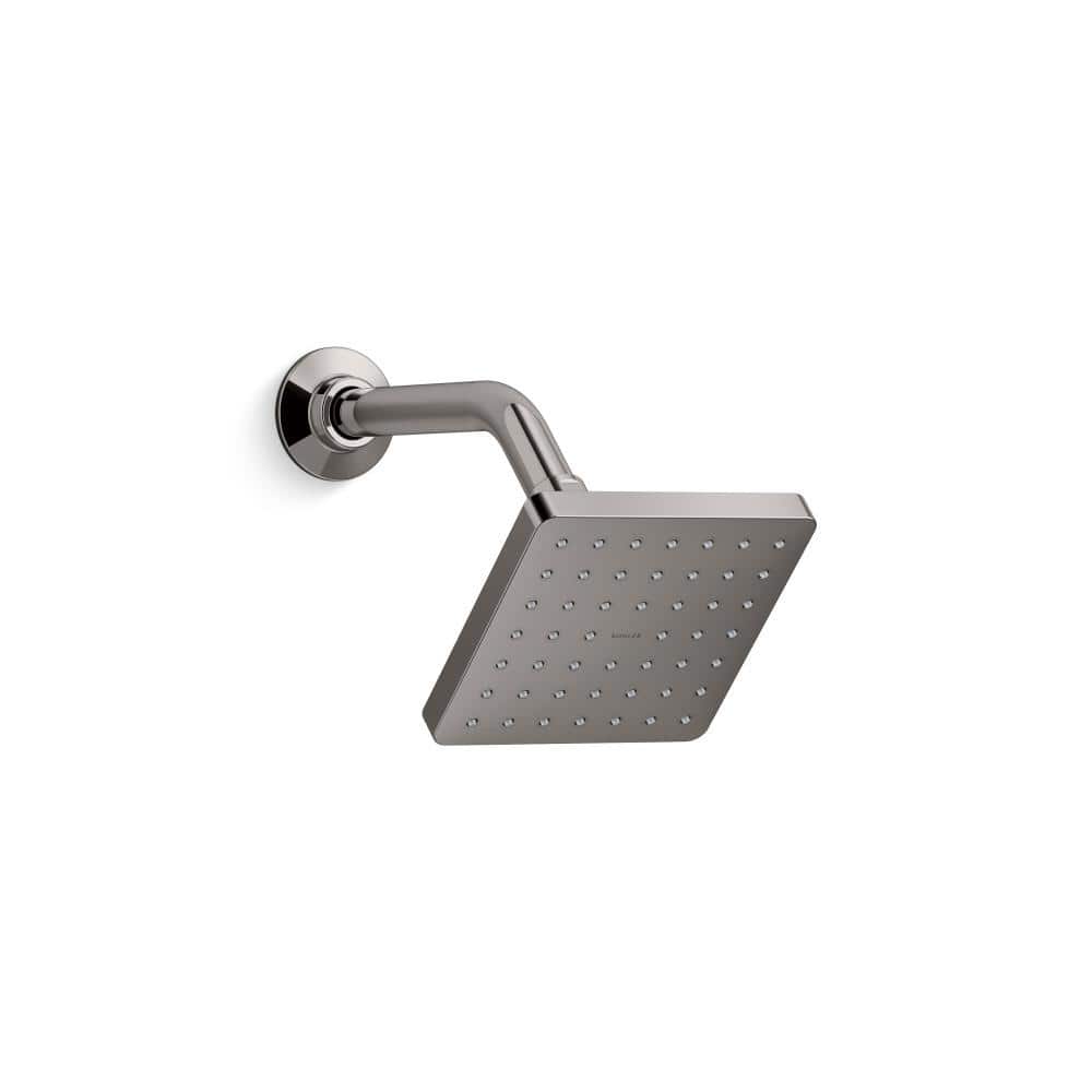 KOHLER Parallel 1-Spray Patterns 1.75 GPM 5 in. Wall Mount Fixed Shower ...
