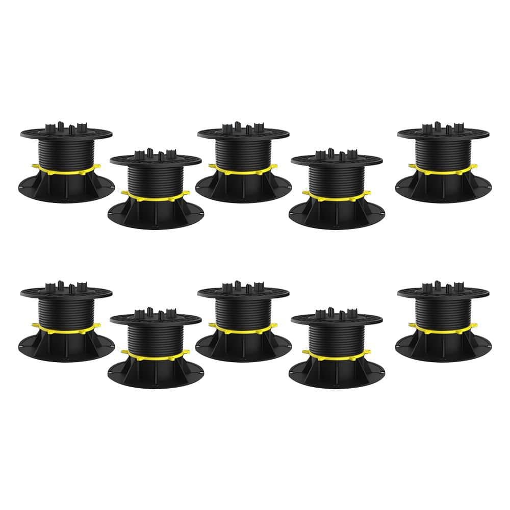 Wellco Deck Support Plastic Adjustable Pedestal Raising from 2.75 in ...